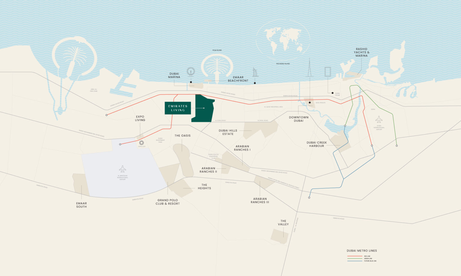 The Greens & Views by Emaar | Lakeside Living with City Access | Emaar ...